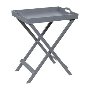 Grey - Wooden Butler Tray