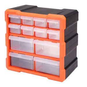 12 Drawer - Tool Bits Storage Organiser Unit